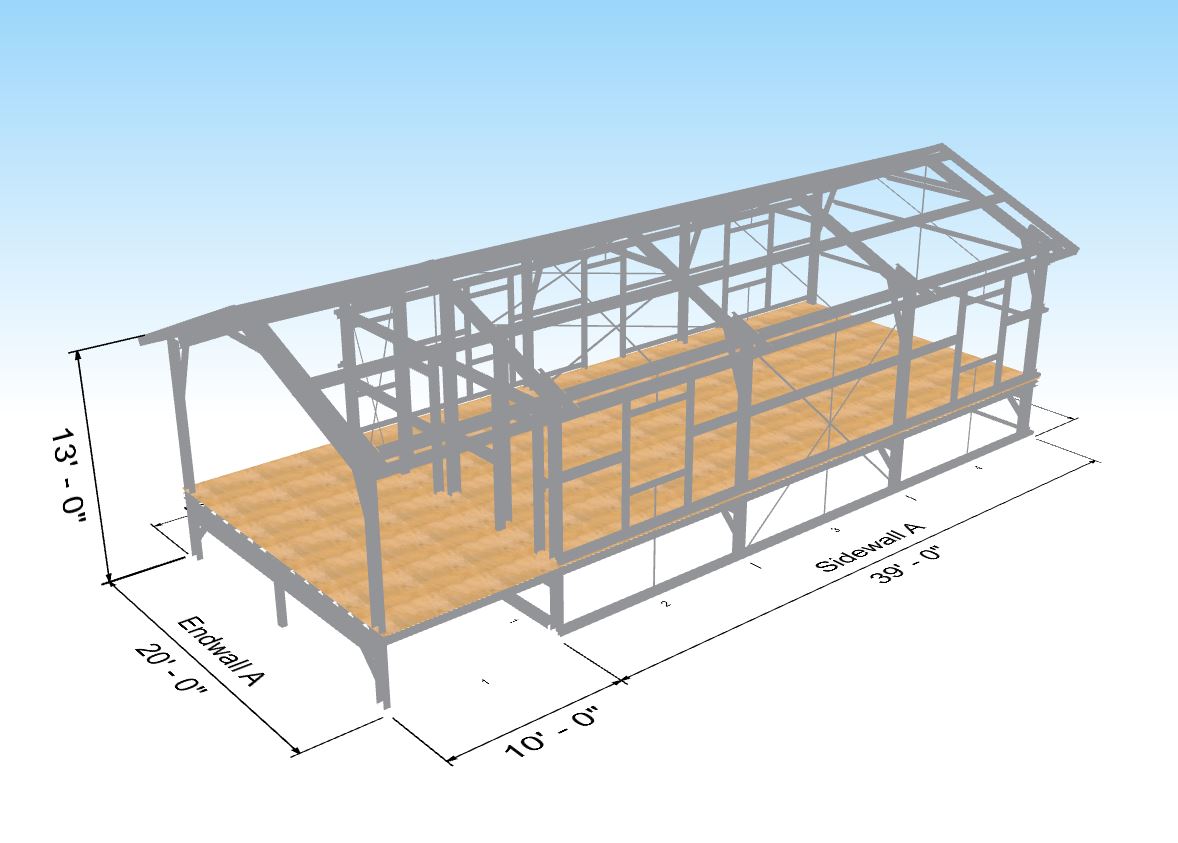 GABLE ROOF CABIN - Factory 2U Steel Buildings