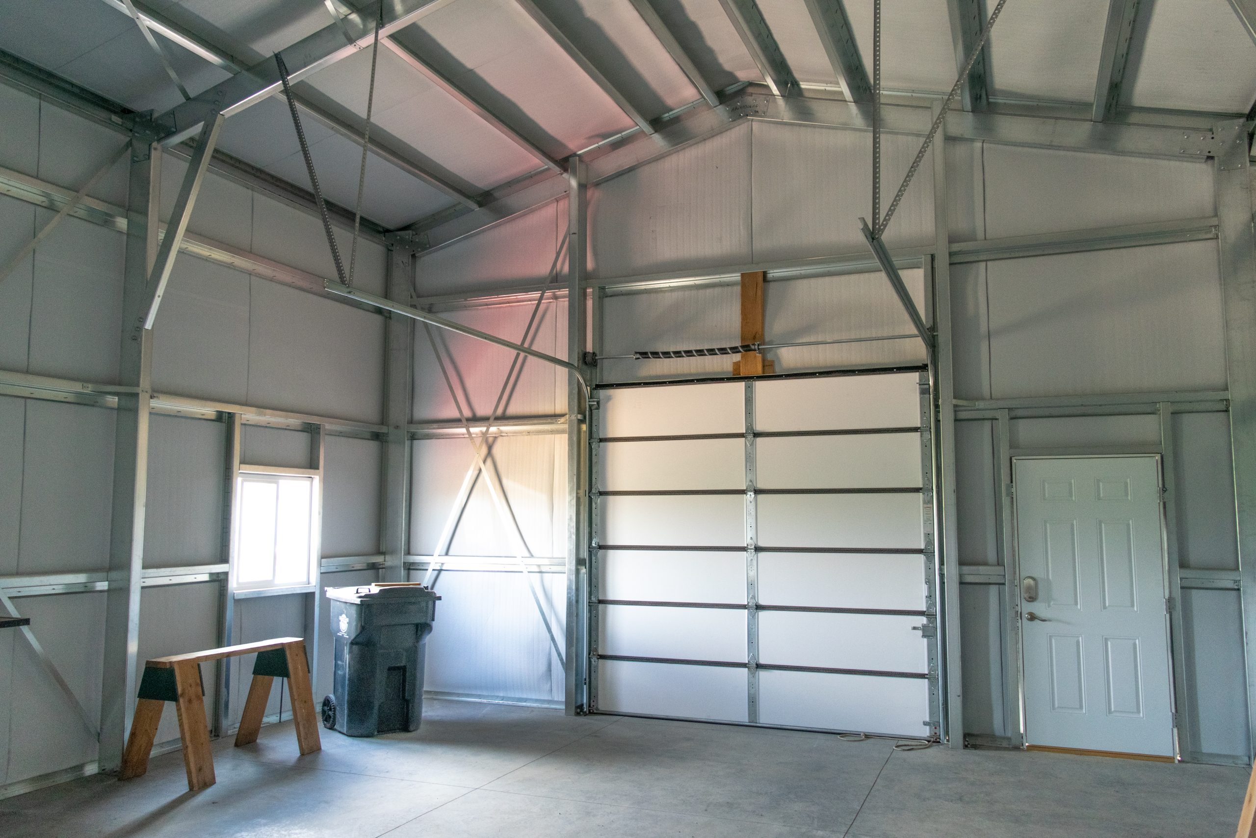 GABLE ROOF RV & GARAGE - Factory 2U Steel Buildings