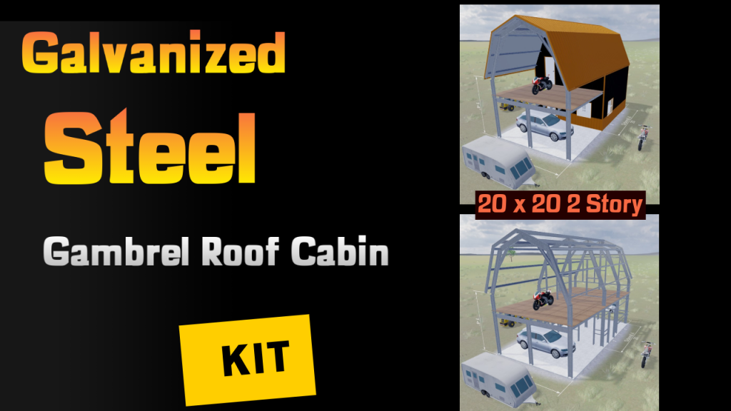 Cabin Kits - Factory 2U Steel Buildings