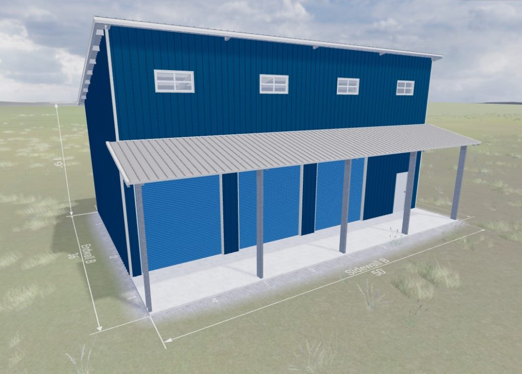 Cabin Kits - Factory 2U Steel Buildings